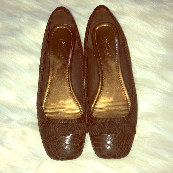 Wanted | Shoes | Brown Flats | Poshmark